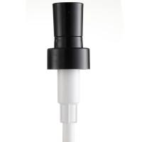 China Black Nail Polish Remover Pump Round Nozzle Emulsion Refillable Lotion Pump 33 410 OEM ODM for sale