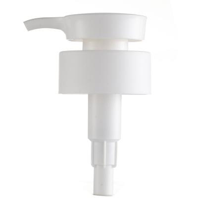 China White Matte Round Emulsion Cosmetic Treatment Pumps 28 410 Custom for sale