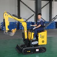 China Small Hydraulic Backhoe Digger Orchard Greenhouse 1 Ton Micro Excavation Machine for sale