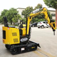 China ZHONGMEI Farm Use Small Digger Earth Moving Machinery Mini Crawler Excavator for sale