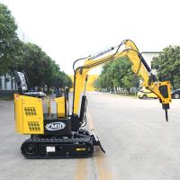China ZHONGMEI Farm Use Small Digger Earth Moving Machinery Mini Crawler Excavator for sale