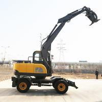 China Construction Machinery Big Type Digger Engineering Hydraulic Large Wheel Excavator for sale