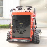China ZHONGMEI Mini Telescopic Wheel Loader Compact Structure Mini Skid Steer Shovel Loader for sale