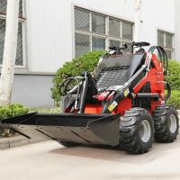 China 200kg Loading Mini Track Loaders Micro Tracked Skid Steer Crawler Wheel Loader for sale