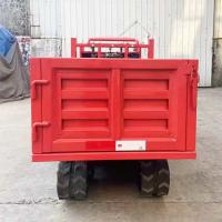 China 4 Tons Garden Track Dumper Hydraulic Truck Dumper 3Ton Small Crawler Dump for sale