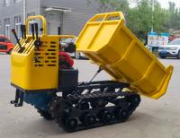China Garden Machinery Mini Dumper Self Loading Crawler Loader Dumper Mini 500kg Dumper for sale