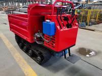 China Hydraulic Truck Dumper 4 Tons Crawler Carrier Mini Dumper Loading for sale