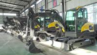 China Horsepower Rubber Crawler Digger CE Approved Large Excavators For Greening Projects for sale