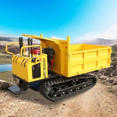 China 3 Ton Crawler Custom Dumper Truck Construction Site Auto Loader Dumper for sale