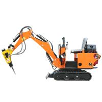 China Farm Mini Excavator Digging Trenches ZHONGMEI Small Digger Mini Excavator for sale