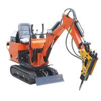 China Farm Mini Excavator Digging Trenches ZHONGMEI Small Digger Mini Excavator for sale