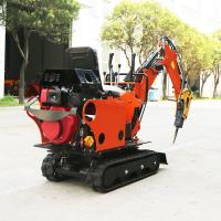 China ZHONGMEI Agricultural Digger 0.8 Ton Power Strong Small Orchard Excavator for sale