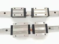 China CE Miniature Profile Linear Blocks 40mm Linear Slide Rail And Carriage for sale