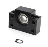 China Ball Screw End Support Fixing Seat BKBF10 12 15 17 20 25 30 35 40 50 Bearing Steel for sale