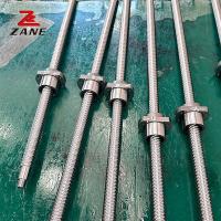 China SCR2505 Diameter 20mm Pitch 5mm 10mm 25mm Ballscrew Ground Rolled Ball Screw For Cnc Router Cnc Machine for sale