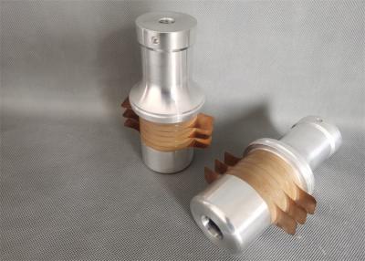 China 15Khz 2600w Ultrasonic Trumpet Type Transducer Branson System For Plastic for sale