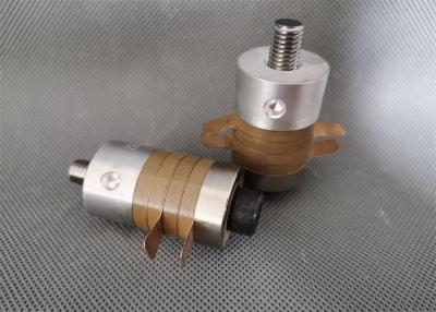 China 500w Ultra Cutting 40Khz Transducer With Capacitor Range From 5100pf To 7500pf for sale