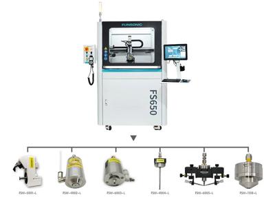 China Ultrasonic Film Spray Coater For Battery Electrodes With Various Nozzles for sale