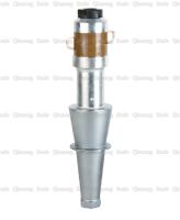 China Inverted Horn Type Ultrasonic Oscillator , Small Ultrasound Transducer With Pizoelectric Ceramic for sale