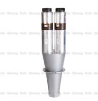 China 2400w  Ultrasonic Piezo Transducer With Black Ceramics One Steel Booster 15khz for sale