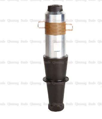 China Electrical Ultrasonic Oscillator , 1500 Watt Ultrasonic Welding Transducer Vibration With Black Booster for sale
