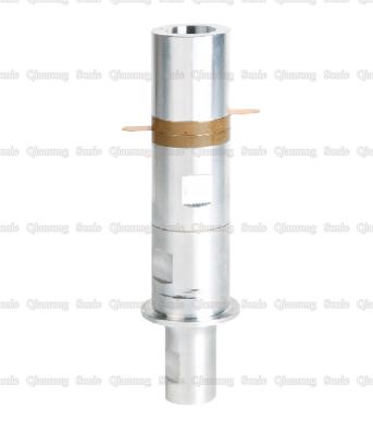 China 500 Watt 28Khz Ultrasonic Oscillator , Ultrasonic Transducer For Welding With 2pcs Piezoelectric Ceramics for sale