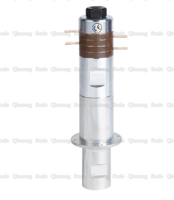 China 4pcs	Ceramic Discs Ultrasonic Oscillator , Ultrasonic Vibration Transducer With Booster CE Certification for sale