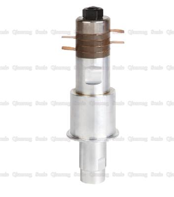 China 700W Ultrasonic Piezoelectric Transducer With Grey Ceramics Aluminum Booster Plastic Welding for sale