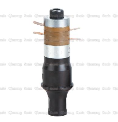 China 500W Cutting 40khz Ultrasonic Transducer With Booster 30mm Ceramic Disc High Stability for sale