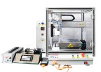 China Advanced Ultrasonic Spray Coating Machine with Low Power Ultrasound Spray Nozzle 20-200KHz Frequency and 15-45μm Particle Size for sale