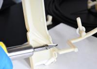 China Application of Pure ABS/PP Automotive Hard Interior Panel Ultrasonic Cutting Knife for sale
