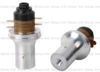 China 40mm Ultrasonic Welding Transducer , Ultrasonic Ceramic Transducer  900 Watt 10 Um Amplitude for sale