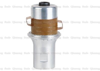 China 9 - 10nf Ultrasonic Welding Transducer , Branson Ultrasonic Transducer Welding With PZT8 Yellow Ceramics for sale