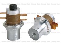 China 300W  40khz Ultrasonic Transducer  25mm Diameter Ceramic For Cutting 4um Amplitude for sale