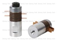 China Columnar Type 30Khz  Ultrasonic Cavitation Transducer  With 6200 To 7200pf Capacitance for sale