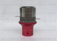 China Red 40khz Ultrasonic Transducer With 2pcs Ceramics PZT8  4um Amplitude for sale