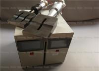 China 15Khz Ultrasonic Transducer Booster with Steel Welding Horn Matching Digital Generator for sale