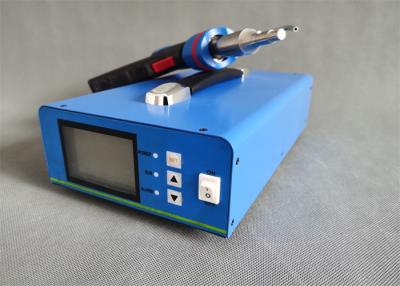 China Titanium 800w Ultrasonic Plastic Welding Machine With Air Cooling Connector for sale