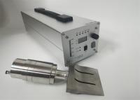 China Rubber Ultrasonic Fabric Cutter 35Khz 82.5mm Customized Blade Width for sale