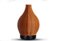China 100ml Essential Oil Diffuser Rattan Ultrasonic Cool Mist Humidifier For Essential Oils With Waterless Auto Shut-Off for sale