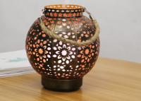 China 200ML Flower Lantern Air Aroma Essential Oil Diffuser Aromatherapy Diffusor Mist Air Humidifier With Light for sale