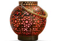 China 200ML HIgh Quality Flower Lantern Essential Oil Diffuser 100ml Metal Aromatherapy Oil Diffuser for sale