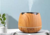 China 400ml Wood grain aromatherapy machine humidifier Multifunctional atmosphere lamp essential oil aromatherapy machine for sale