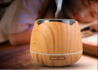 China 400ml Wood grain aromatherapy machine humidifier Multifunctional atmosphere lamp essential oil aromatherapy machine for sale
