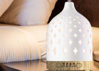China 200ml Home Appliance New Design Ceramic home Air Purifier humidifier fragrance Diffuser Mini Essential Oil Diffuser for sale