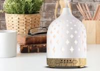 China 200ml Home Appliance New Design Ceramic home Air Purifier humidifier fragrance Diffuser Mini Essential Oil Diffuser for sale
