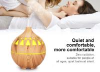 China 180ml USB Mini Diffuser Wood Electric Purifier Essential Humidifier New Design for sale
