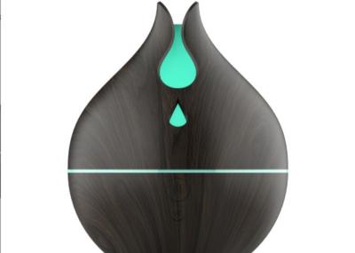 China 200ML Mini desktop USB Wood grain aromatherapy machine hollow humidifier for sale