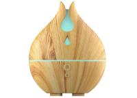 China 200ML Mini desktop USB Wood grain aromatherapy machine hollow humidifier for sale