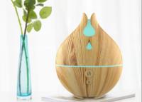 China 200ML Mini desktop USB Wood grain aromatherapy machine hollow humidifier for sale